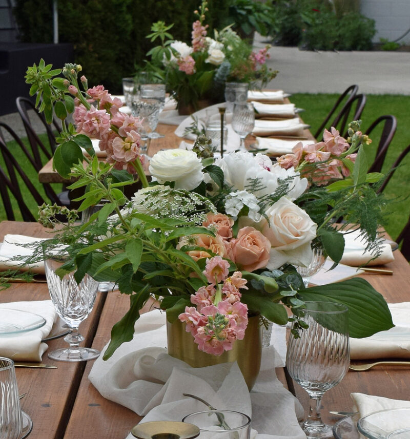 Wedding Reception Flowers | Flower and Stem